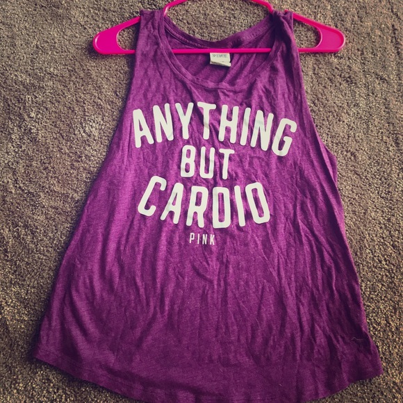 PINK Victoria's Secret | Tops | Magenta Tank Top Victorias Secret Pink ...